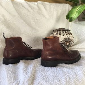 Ed Meier | Shoes | Ed Meier Brown Lace Up Boots | Poshmark